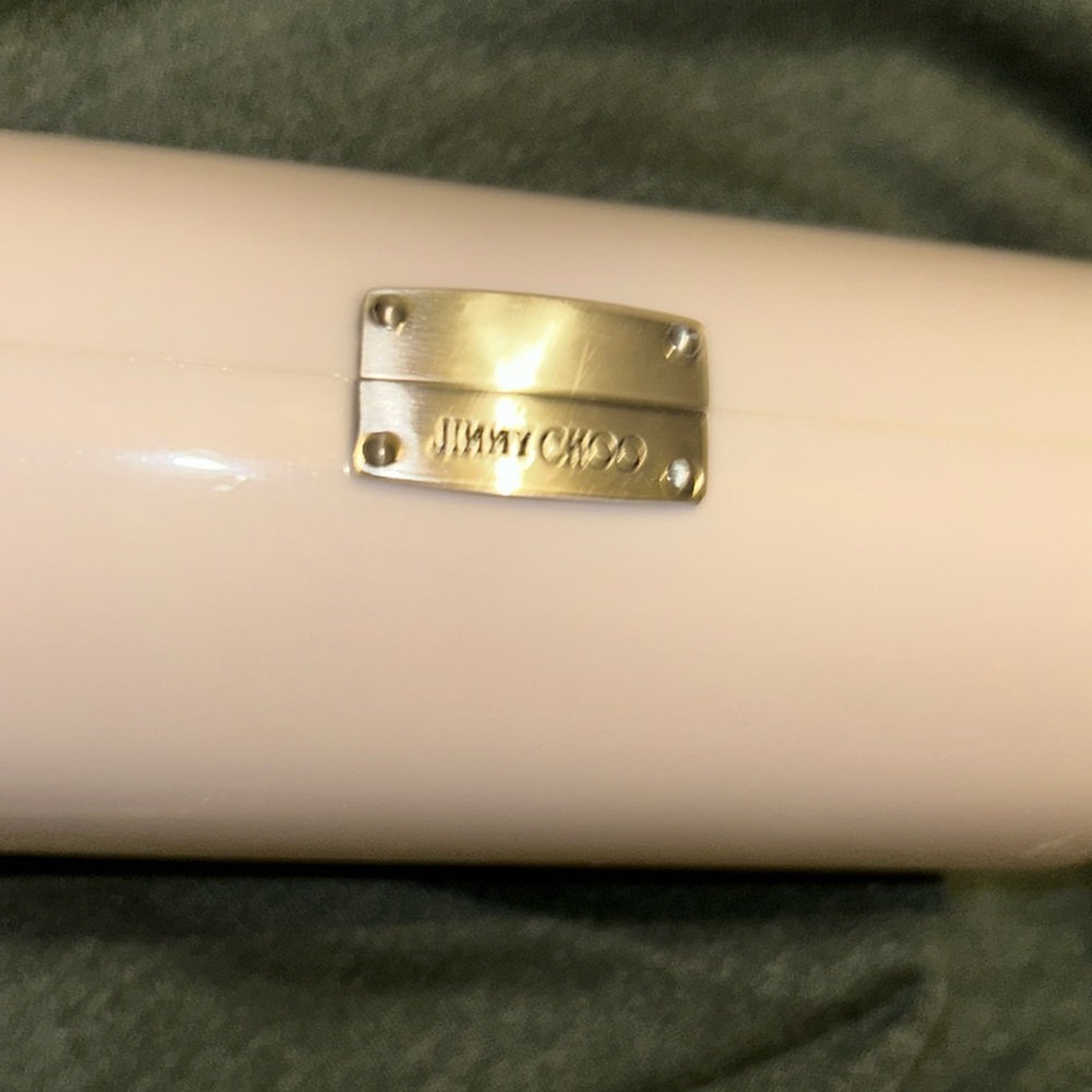 Jimmy Choo Creamy White Magnetic Hard Eyeglass Case O… - Gem